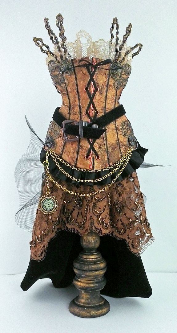 Artfully Musing: Steampunk Corset Dress